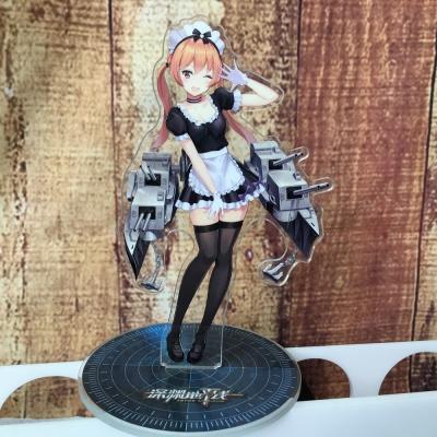 Cina Anime figure offset Printing Acrylic stand; Customized CNC cutting acrylic Standee with logo/cartoon character printed in vendita