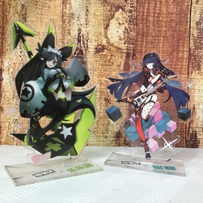 Cina Anime Offset Printing Acrylic Display Stand CNC Cut Acrylic Standee Cartoon Character in vendita