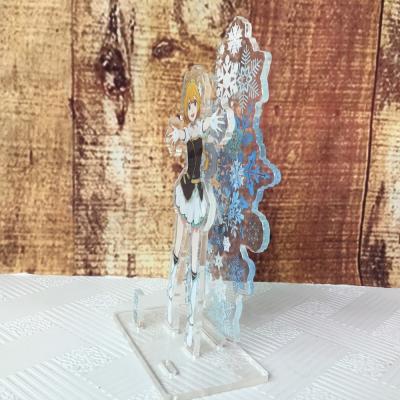 Cina Cartoon Character Printed Acrylic Standee CNC Cutting Customized Color in vendita
