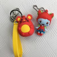 China Multipurpose PVC Anime Figures 3d Anime Keychains Customized Size for sale