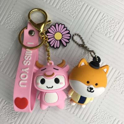 Cina L'anime Fadeless 3d ha stampato i giocattoli chiave dei bambini di Ring Pendant Funny Decoration For in vendita