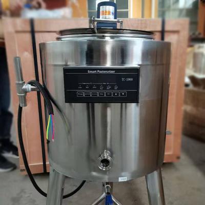 Κίνα Ηλεκτρικό Pasteurizer 1.5mm γάλακτος θέρμανσης 300L μικρό πάχος προς πώληση