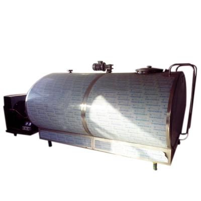 China Agitator Speed 36r/Min 1000 Litre Milk Tank For Raw Milk Cooling for sale