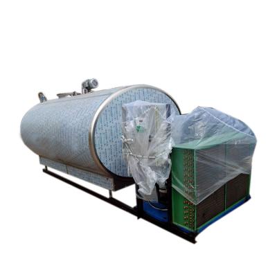 China Agitator Speed 36r/Min 1000 Litre Milk Tank For Raw Milk Cooling for sale
