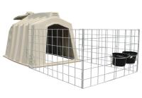 China 3mm Polyethylene Plastic Calf Shelters for sale