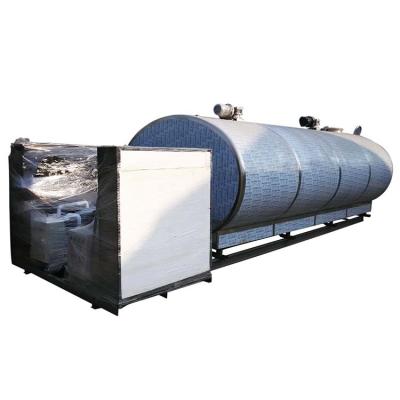 China High Capacity Stainless Steel Milk Cooling Tank 500-10000 Litre for sale