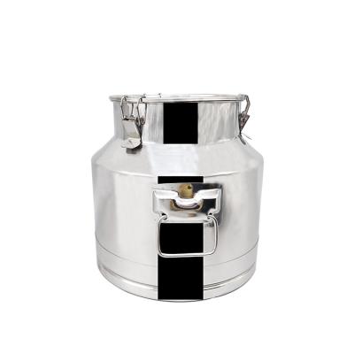 Cina il latte di 40L 304 Mini Metal Vintage Stainless Steel può lubrificare il contenitore del riso in vendita