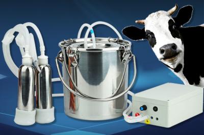 Cina La mungitrice della mucca elettrica portatile di acciaio inossidabile ha rinforzato Hemming For Longer Life in vendita