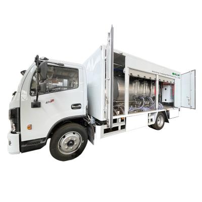 Cina Sala di mungitura della spina di pesce mobile automatica del pulsometro in camion in vendita