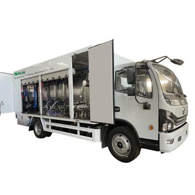 China O veículo móvel da máquina de ordenha da vaca das estações dos carneiros 6 da cabra montou à venda