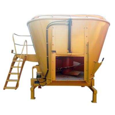 China 4cbm Animal Livestock Feed Paddle Mixer Cattle Fodder Mixing Machine TMR for sale