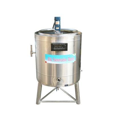 Cina Acciaio inossidabile del piccolo pastorizzatore domestico del latte di litro 50l in lotti 100 di Htst 500l in vendita