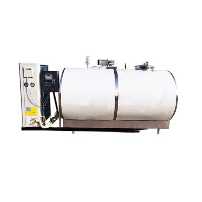 China 1000l acciaio inossidabile del refrigeratore 2000l alla rinfusa del latte dell'unità cruda di raffreddamento for sale