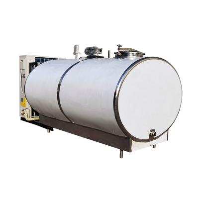 China Il piccolo 1000 carro armato in serie di raffreddamento del latte di acciaio inossidabile di litro 2000l ha refrigerato for sale