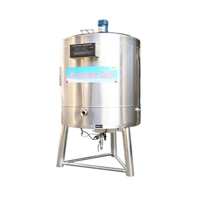 中国 容易な操作の縦のタイプ小さい酪農場のミルクの低温殺菌器機械 販売のため