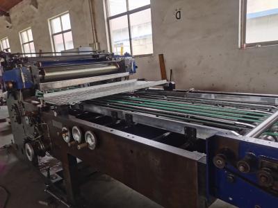 China Máquina de barnizado de revestimiento de cangrejo usado con alimentador en venta