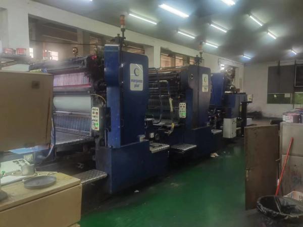 45 Inch 2 Colors Crabtree Tinplate Sheet Printing Machine Made in 2012