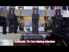 High speed Round Can Manufacturing Machine With Touch Screen Operation