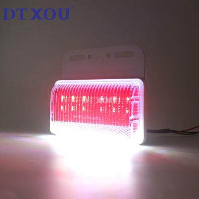 12V/24V LED Truck Trailer Side Marker Lights AS Material and Stainless 110*104mm
