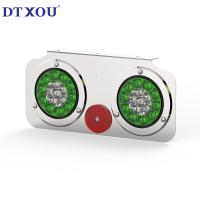 China 4 inch Red Screw Mount Combination Tail Lights for sale