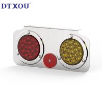 China 4-inch circular trailer tail light indicator L-shaped combination tail light for sale