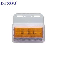 China Rectangle Truck Red Led Side Marker Lights for sale