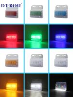 China Rectangle Truck Red Led Side Marker Lights for sale