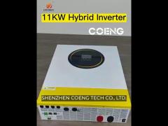 卸売48V 11KWソーラーハイブリッドインバーター MPPT 8.5kw オン グリッド オフ グリッド ハイブリッドソーラーインバーター 8000W 11000W ハイブリッドソーラーインバーター