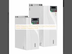 600Hz Frequency VFD Inverter For Crane Drive Induction Motor Variable Frequency Drive