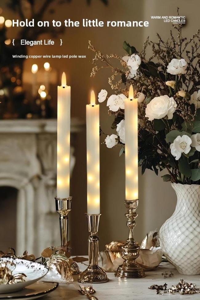 Candle product close-up