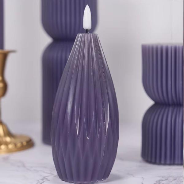Quality Custom LED Flameless Candle with Timer Function and Remote Control in Customizab for sale