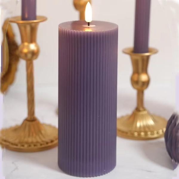 Quality Custom LED Flameless Candle with Timer Function and Remote Control in Customizab for sale