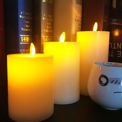 China Home Decoration Battery LED Taper Candles Customized LED Candle With Remote Control for sale