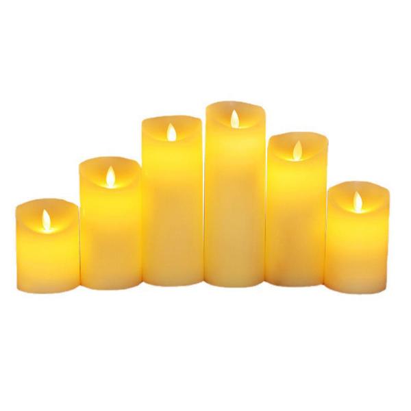 Quality USB Rechargeable LED Candle with Remote Control and Flickering Effect for Home for sale
