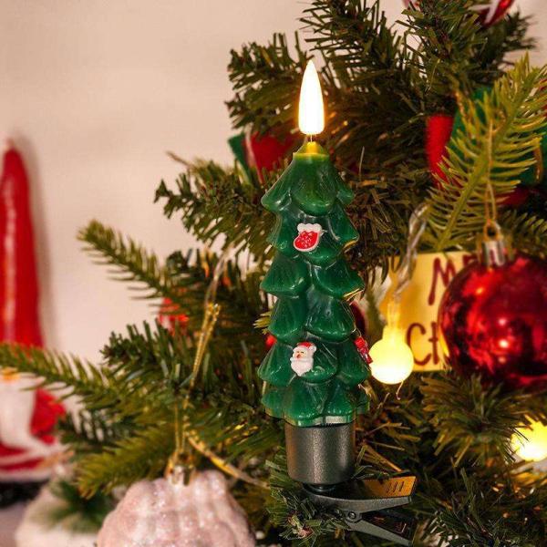Quality Eco-Friendly Paraffin Wax LED Candle with Remote Control for Christmas Tree for sale