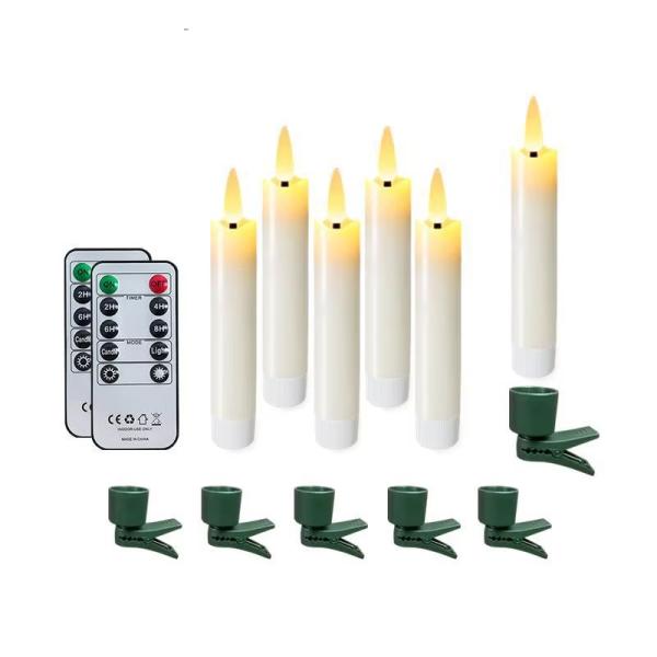 Quality Remote Control Clip On Candles with Timer Function and Detachable Clip Design for sale