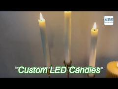 remote timer moving flame led candles eco friendly flameless wax pillar candles black