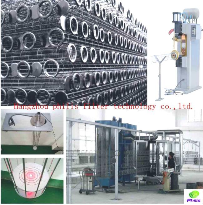 Stainless Steel Ss Filter Bag Cage for Dust Baghouse