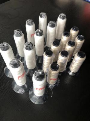 Китай Высокотемпературный устойчивый поток PTFE шить для цедильных мешков работ утюга продается