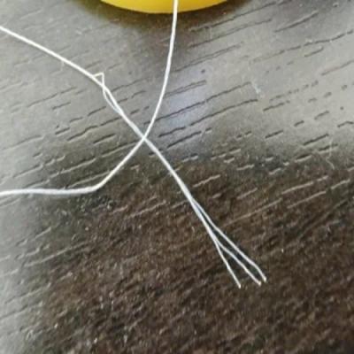 China 3 weißes schwarzes rotes Blau der Strind-Filtertüte-PTFE des Nähgarn-1250d zu verkaufen