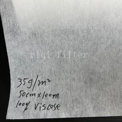 China 25 Micron 100% Viscose Filter Paper For Industrial Roll Grinding Machine Filter Paper for sale