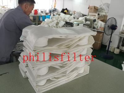 China Van de de Filterzak van PTFE Vloeibare niet Geweven Micro- Anti Alkalische Anti Zuurrijk Te koop