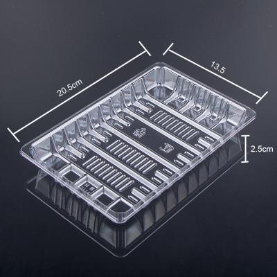 China PET / PP Food Tray MAP Vacuum Formed Plastic Meat Trays Heat Sealable for sale