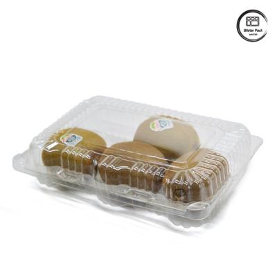 Cina Contenitori di frutta a forma di kiwi monouso in plastica in vendita