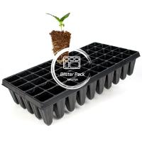China 50 Cell Plastic Seed Starter Tray Durable Plug Tray for Efficient Plant Growth for sale