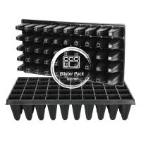 China 50 Cell Plastic Seed Starter Tray Durable Plug Tray for Efficient Plant Growth for sale