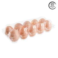 China Disposable PET 30 Egg Storage Tray Transparent Vacuum Formed Plastic Container for sale