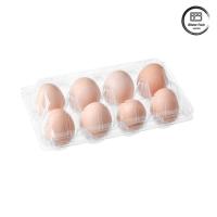 China Disposable PET 30 Egg Storage Tray Transparent Vacuum Formed Plastic Container for sale