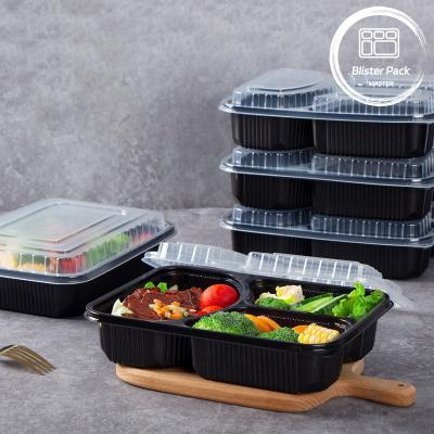 Cina Contenitori alimentari in plastica monouso in PET personalizzabili in vendita
