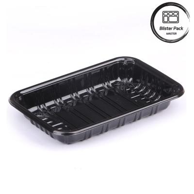 China Premium PP materiaal Plastic vleesbakken Vriesvriendelijke verse verpakkingsoplossing Te koop